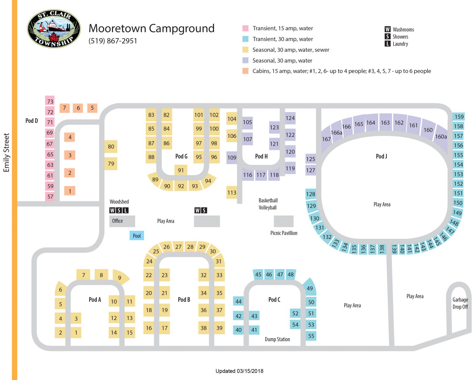 Mooretown Campground – St. Clair Township Community Services